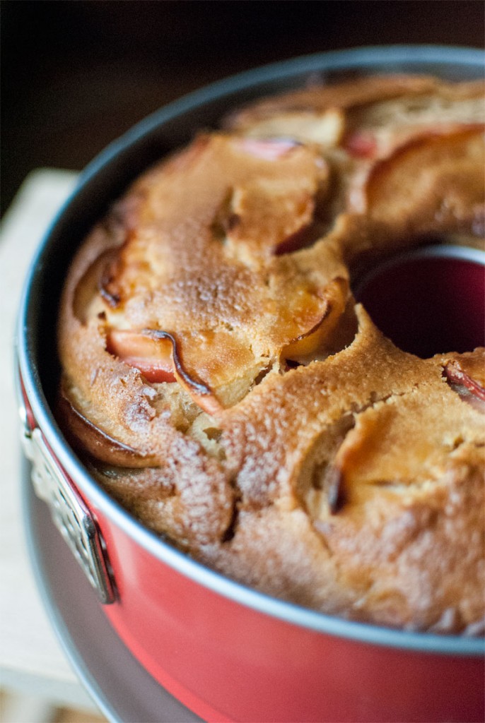 French apple cake & mascarpone icing - VAL EN BARCELONA